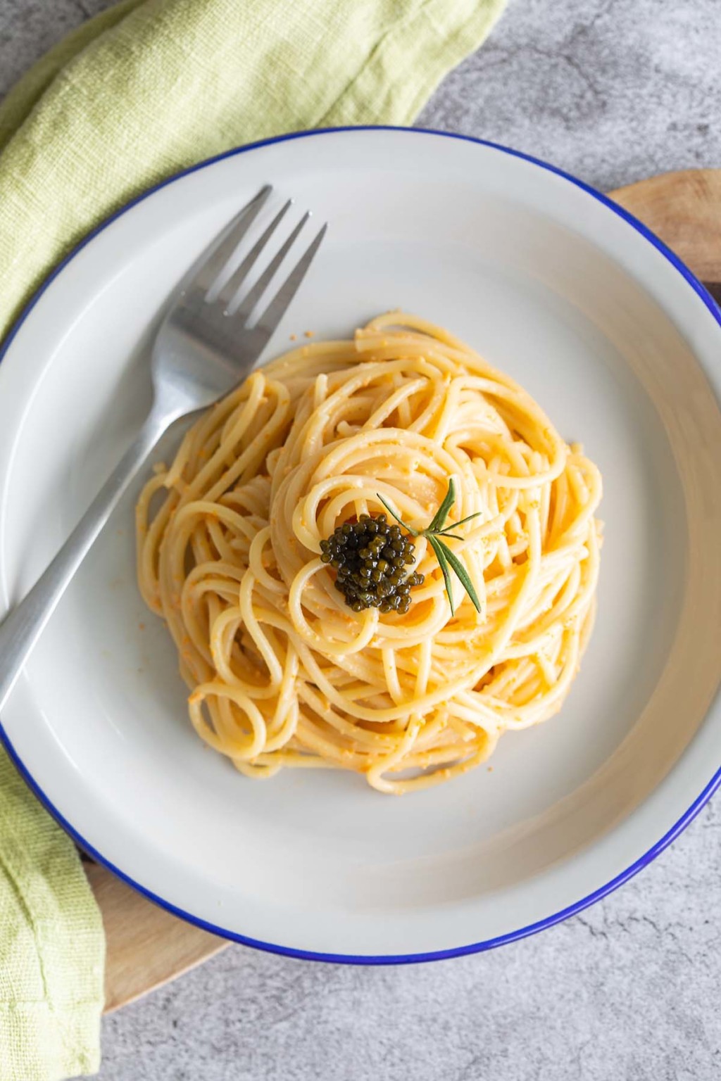 Uni Pasta (Sea Urchin Pasta) - Rasa Malaysia