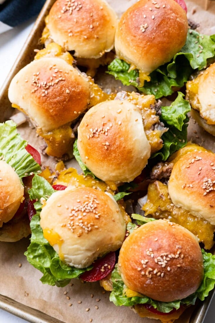 Cheeseburger Sliders - Rasa Malaysia