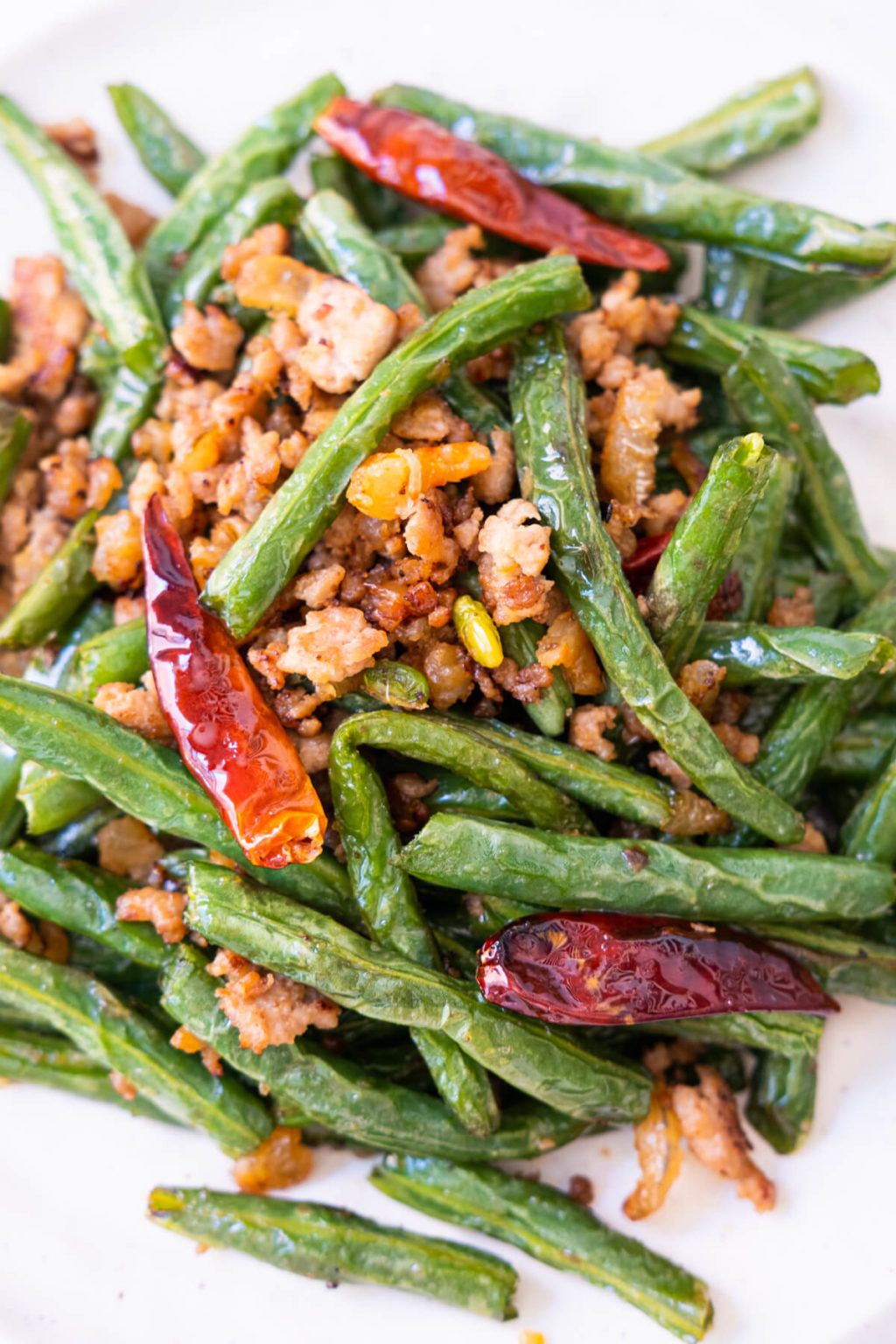 Sichuan Green Beans - Rasa Malaysia