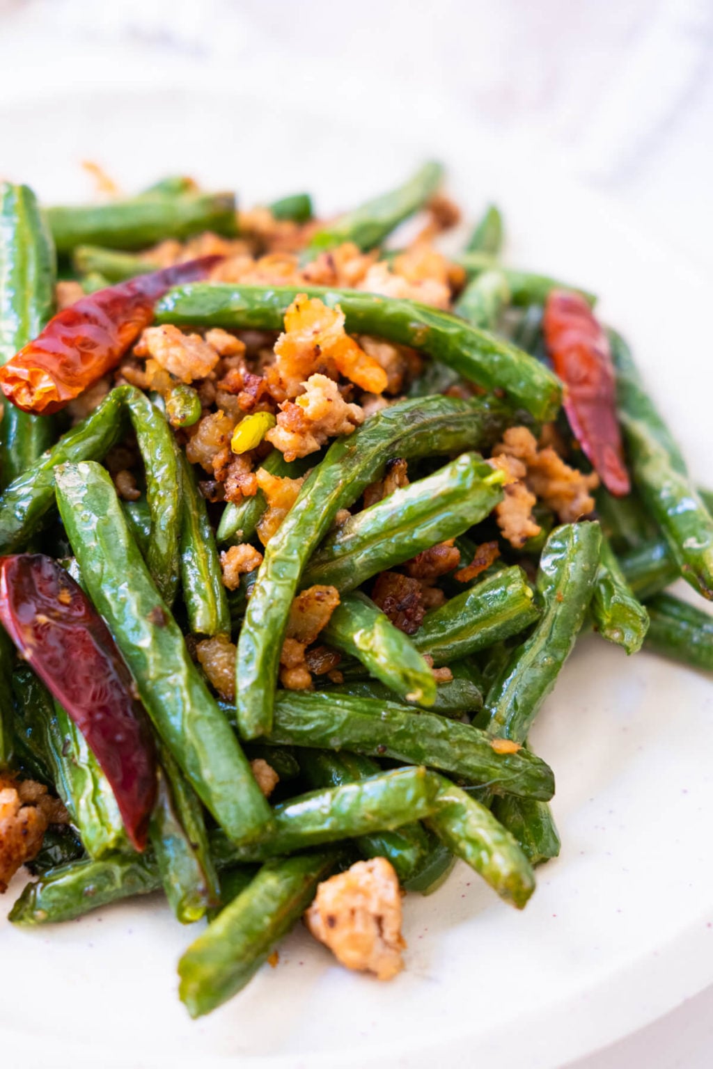 Sichuan Green Beans - Rasa Malaysia