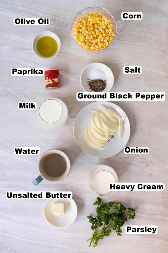 Japanese Corn Soup (Corn Potage) - Rasa Malaysia