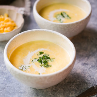 Japanese Corn Soup (Corn Potage) - Rasa Malaysia