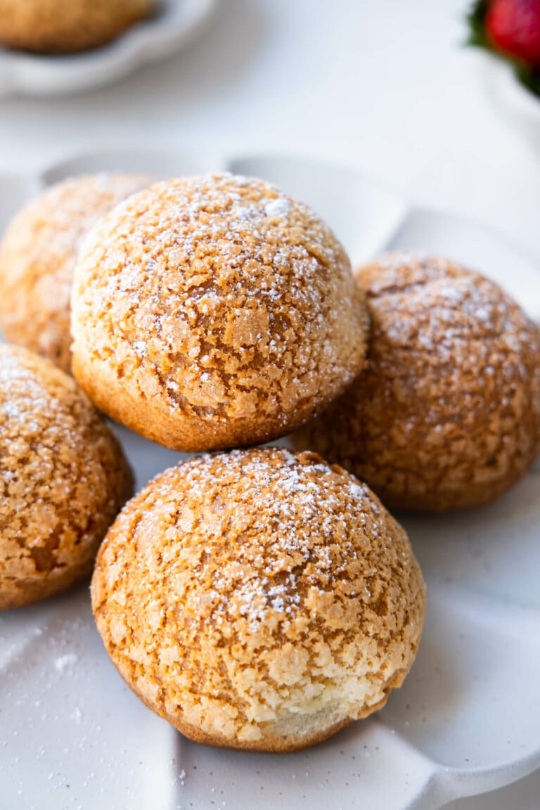 Cream Filled Choux Pastry - Rasa Malaysia