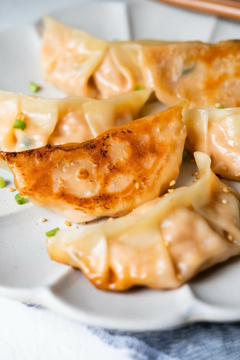 Pan-Fried Mandu - Rasa Malaysia