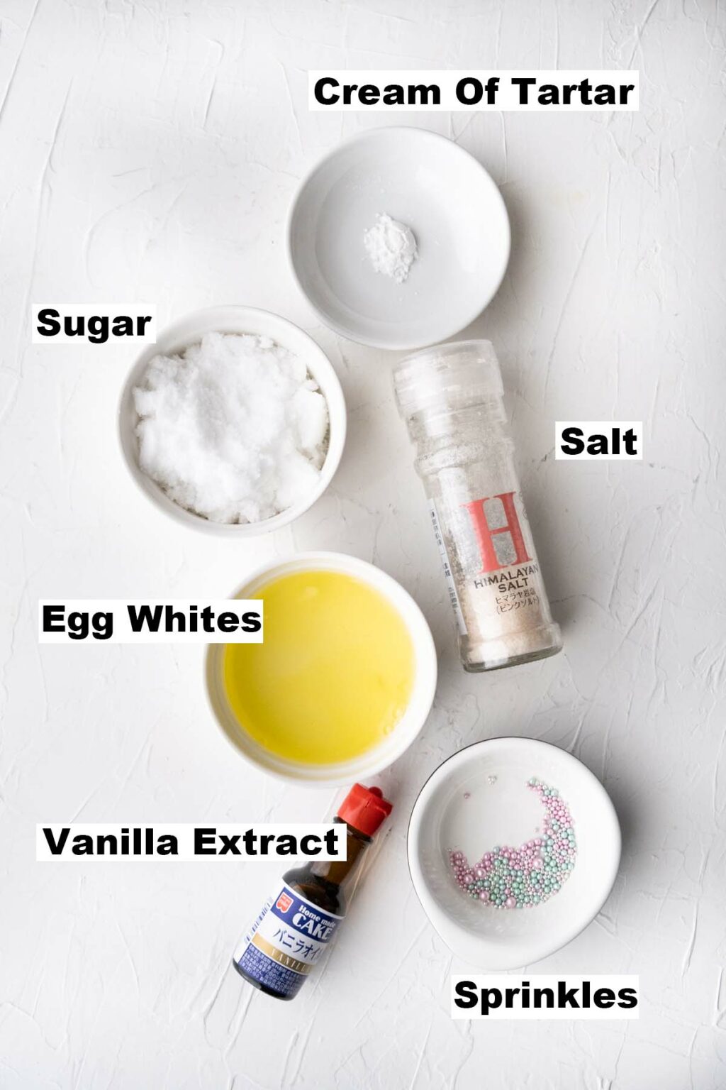 Vanilla Meringue Cookies - Rasa Malaysia