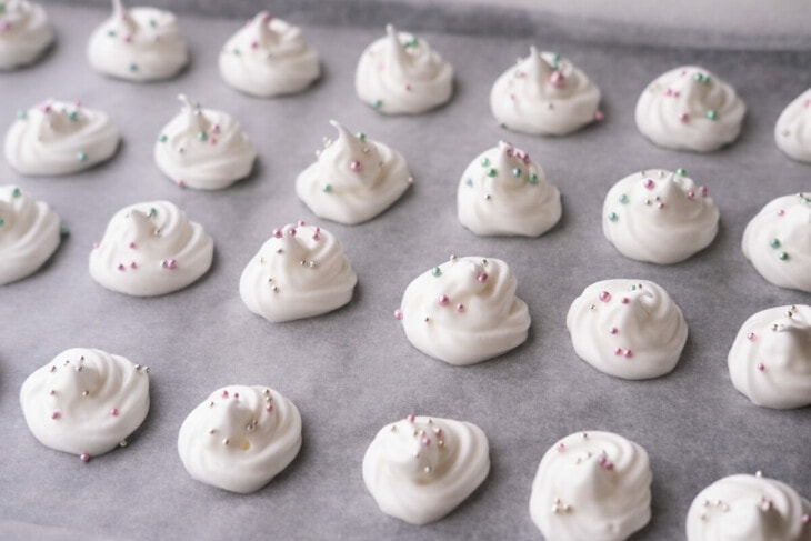 Vanilla Meringue Cookies - Rasa Malaysia