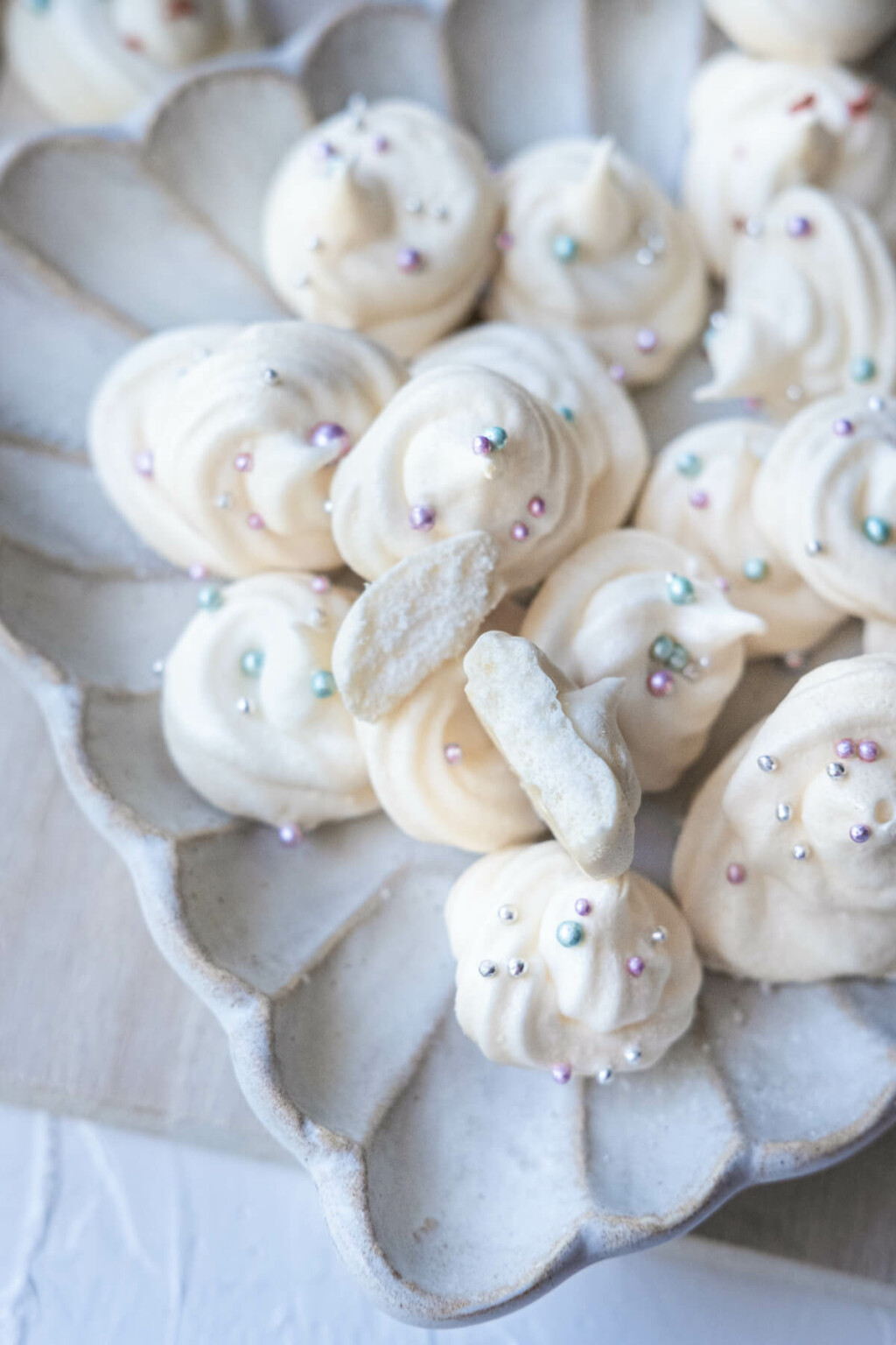 Vanilla Meringue Cookies - Rasa Malaysia