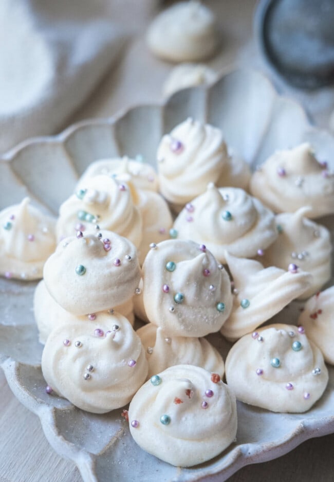 Vanilla Meringue Cookies - Rasa Malaysia
