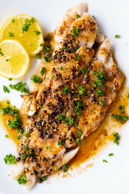 Buttery Black Pepper Fish - Rasa Malaysia