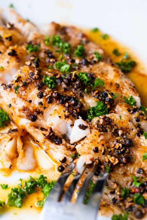 Buttery Black Pepper Fish - Rasa Malaysia