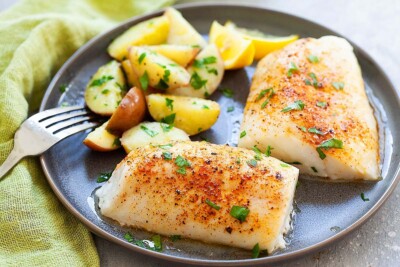 Moist Oven Baked Cod - Rasa Malaysia