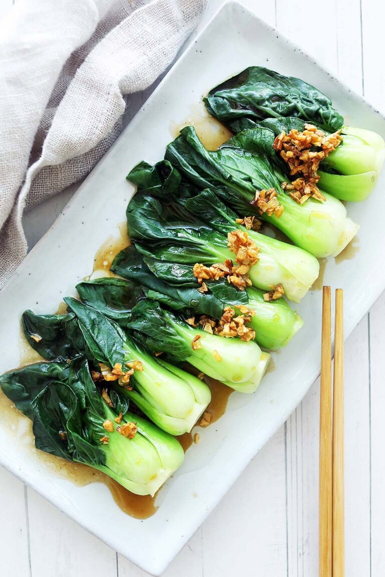 Restaurant-Style Chinese Greens - Rasa Malaysia