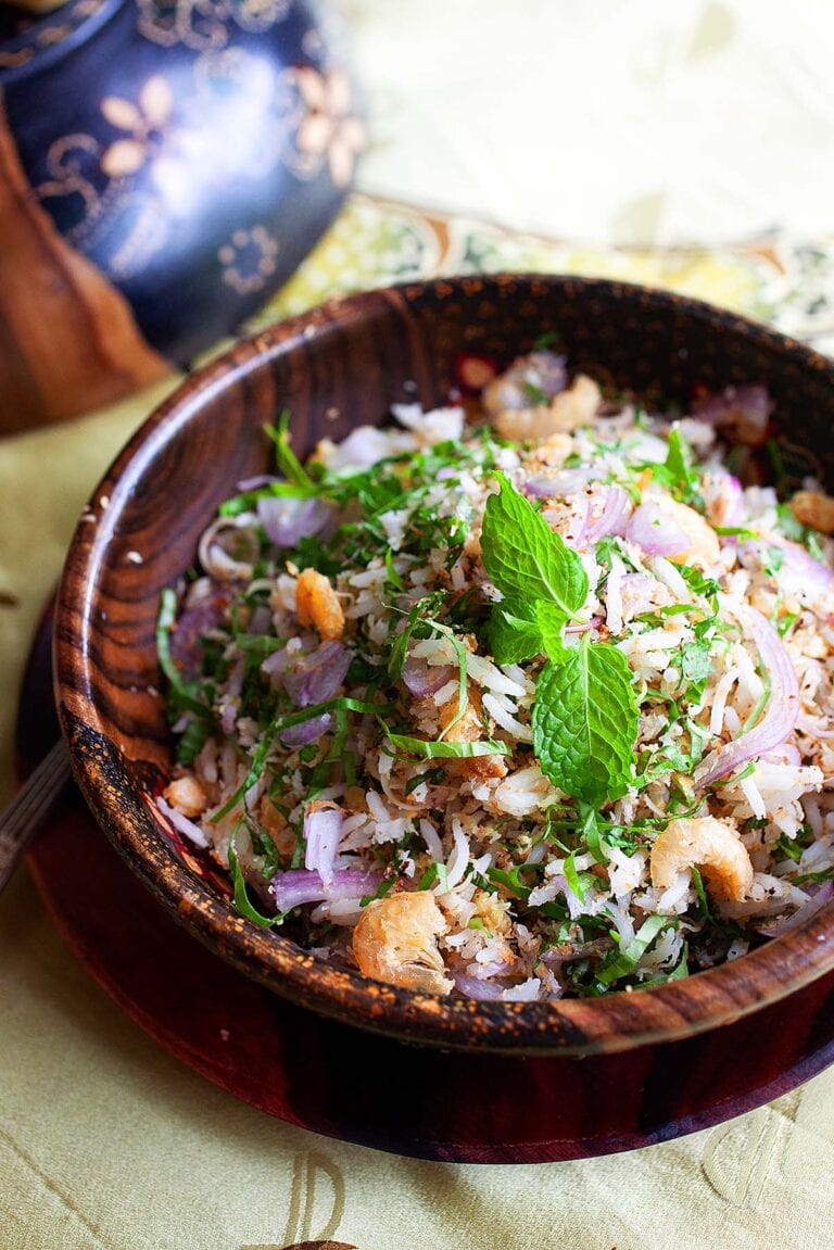 Herbed Rice (Nasi Ulam) - Rasa Malaysia