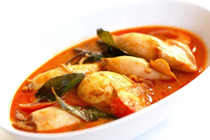 Squid Curry - Rasa Malaysia