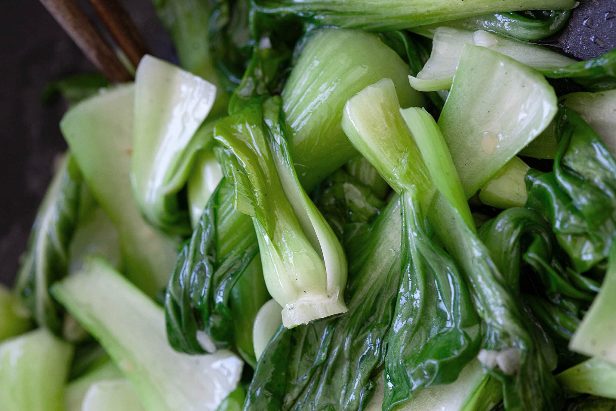 Easy Garlic Bok Choy - Rasa Malaysia
