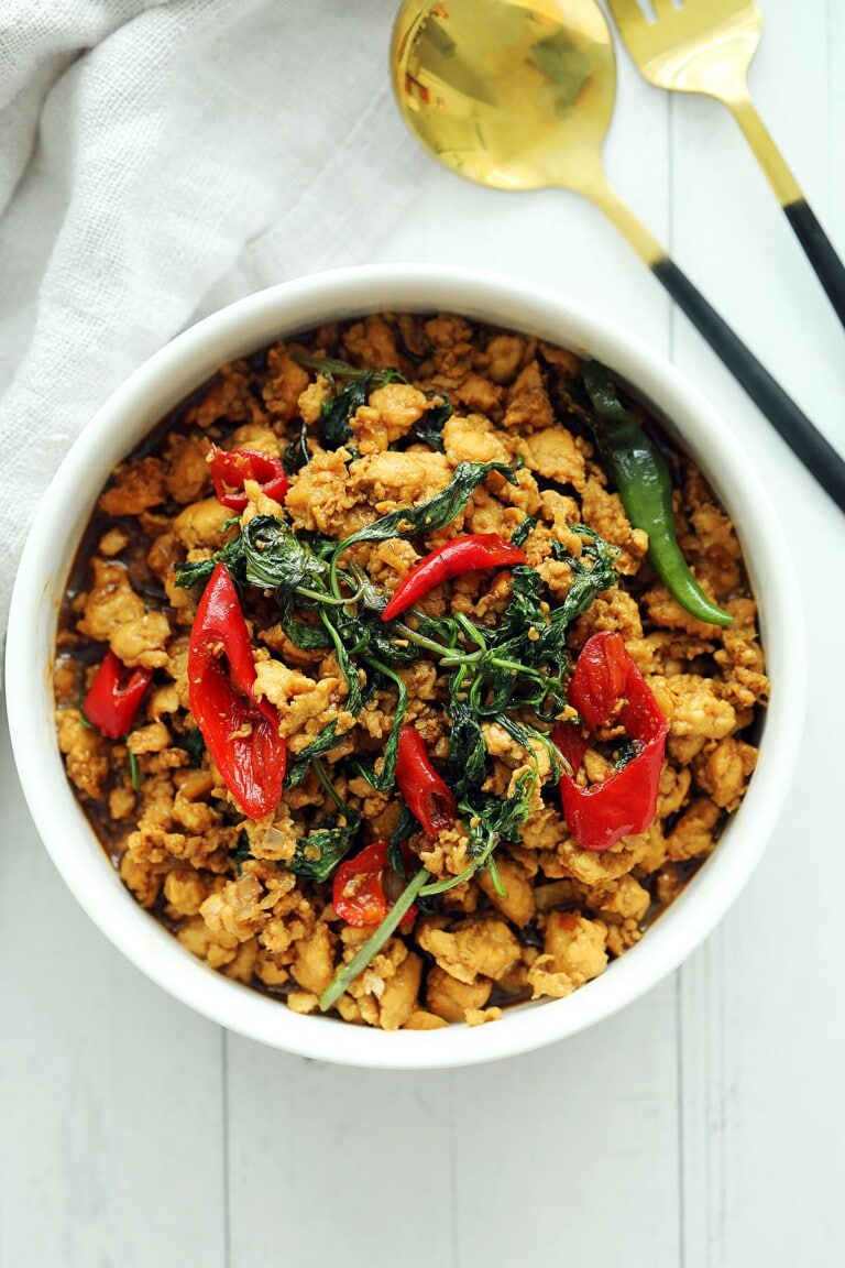 Thai Basil Chicken - Rasa Malaysia