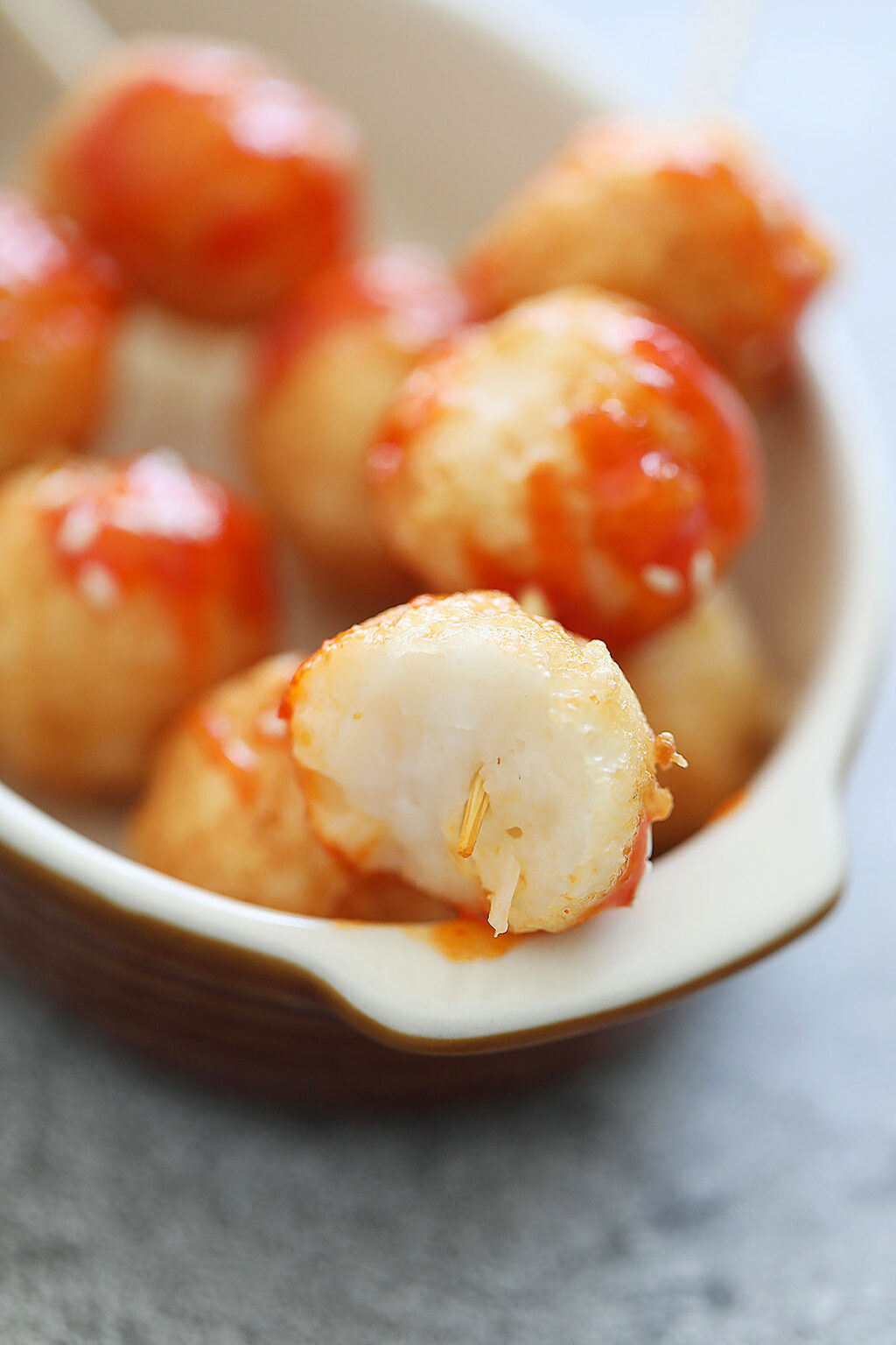 Fried Cuttlefish Balls - Rasa Malaysia