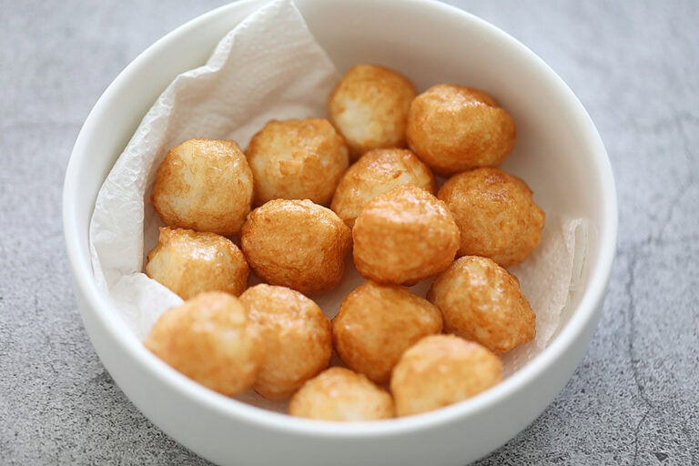 Fried Cuttlefish Balls - Rasa Malaysia