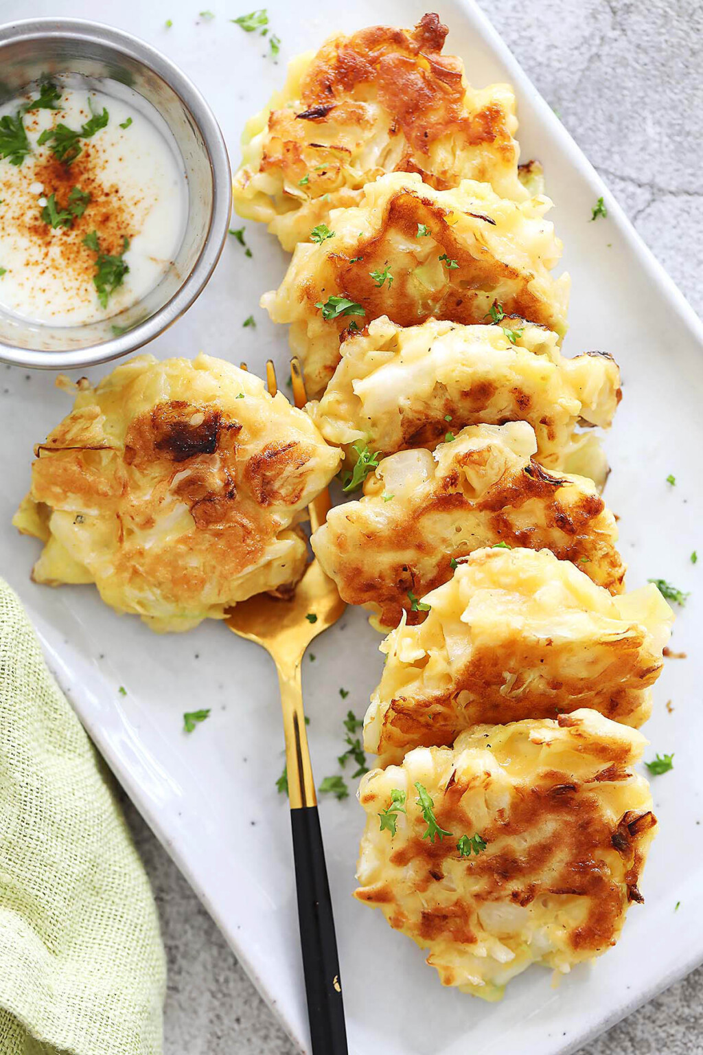 Cabbage Fritters - Rasa Malaysia