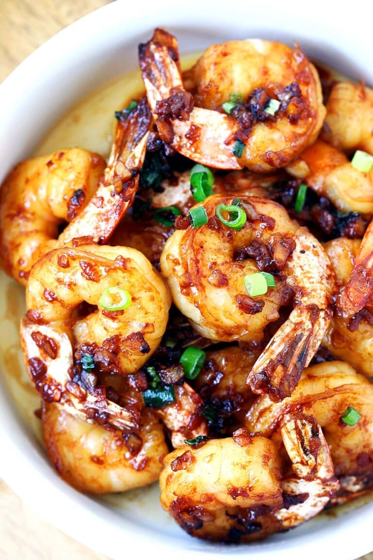 Chinese Garlic Shrimp - Rasa Malaysia