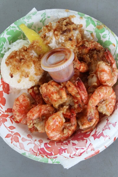Hawaiian Garlic Shrimp - Rasa Malaysia