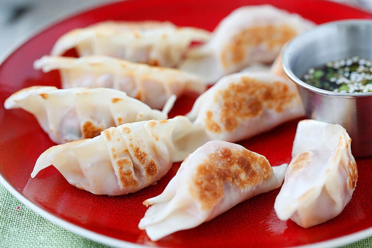 Kimchi Dumplings - Rasa Malaysia