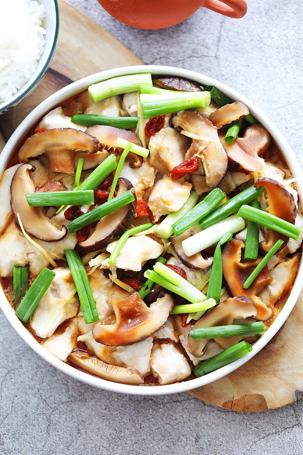 Chinese Steamed Chicken - Rasa Malaysia