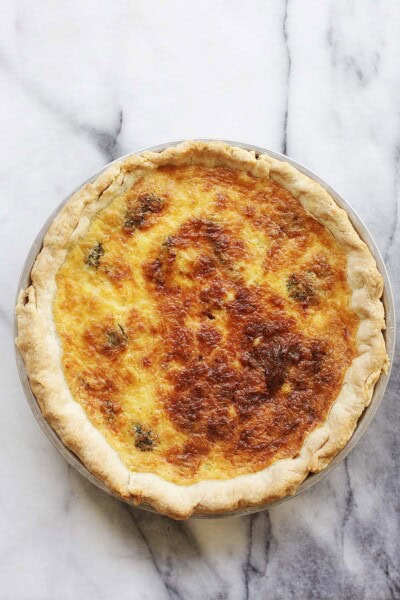 Broccoli Ham Quiche Rasa Malaysia