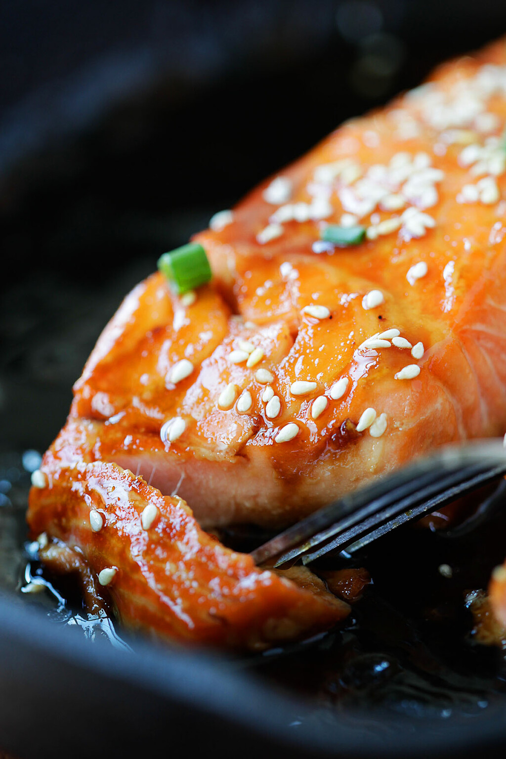 Honey Teriyaki Salmon - Rasa Malaysia