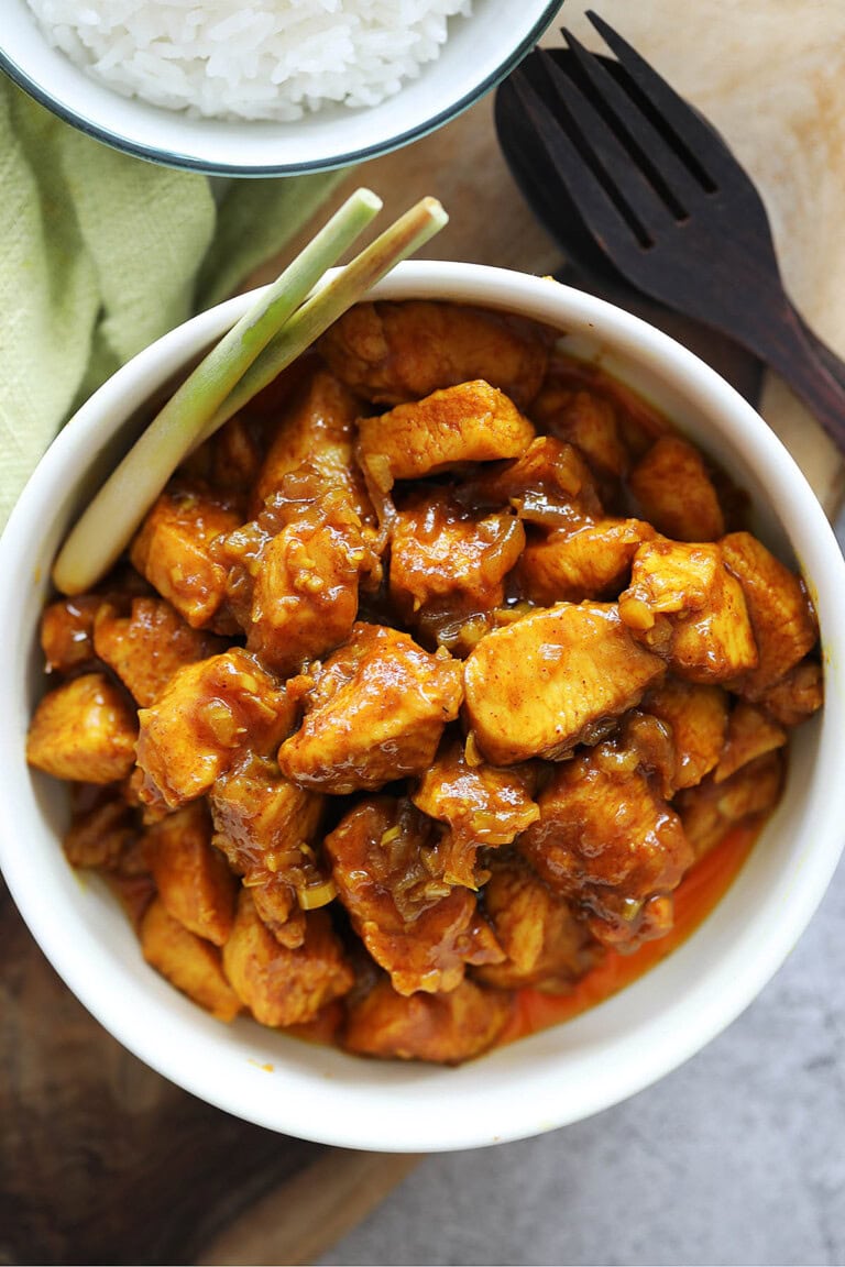 Vietnamese Lemongrass Chicken - Rasa Malaysia