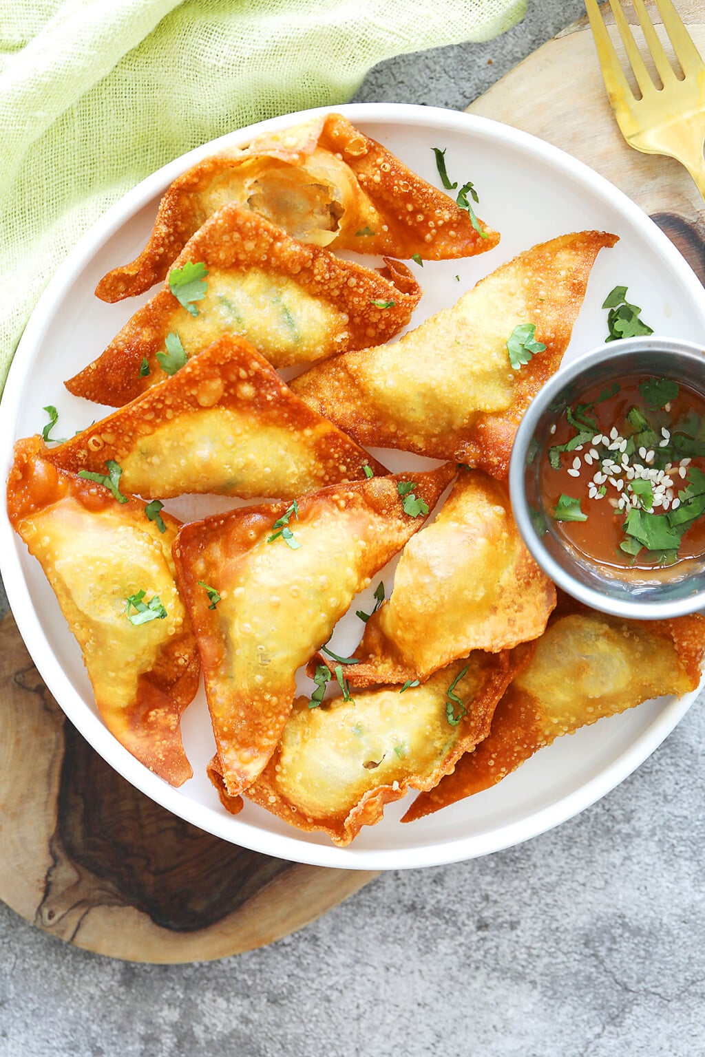 Thai Fried Wontons - Rasa Malaysia