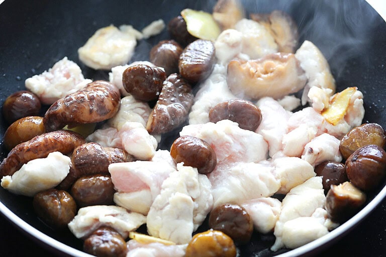 Chestnut Chicken - Rasa Malaysia