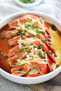 Chinese Steamed Shrimp - Rasa Malaysia